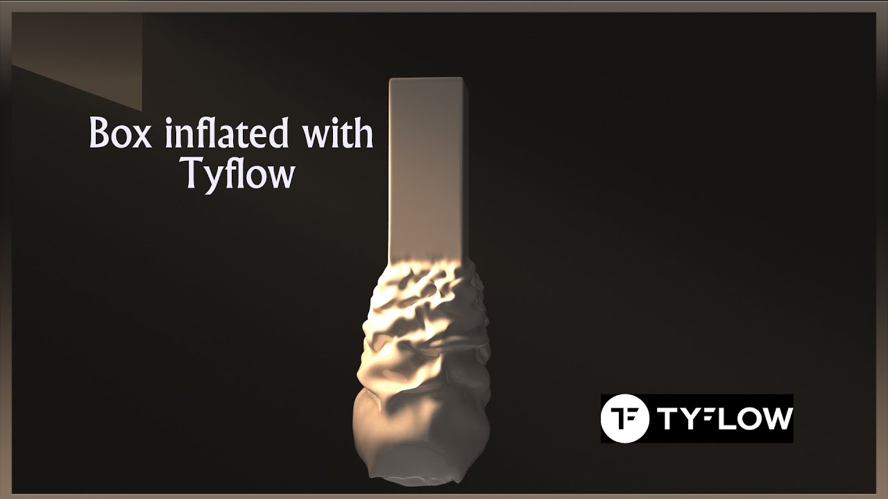 Inflated box with Vray sun and fog | 3DSMAX & TYFLOW - YouTube