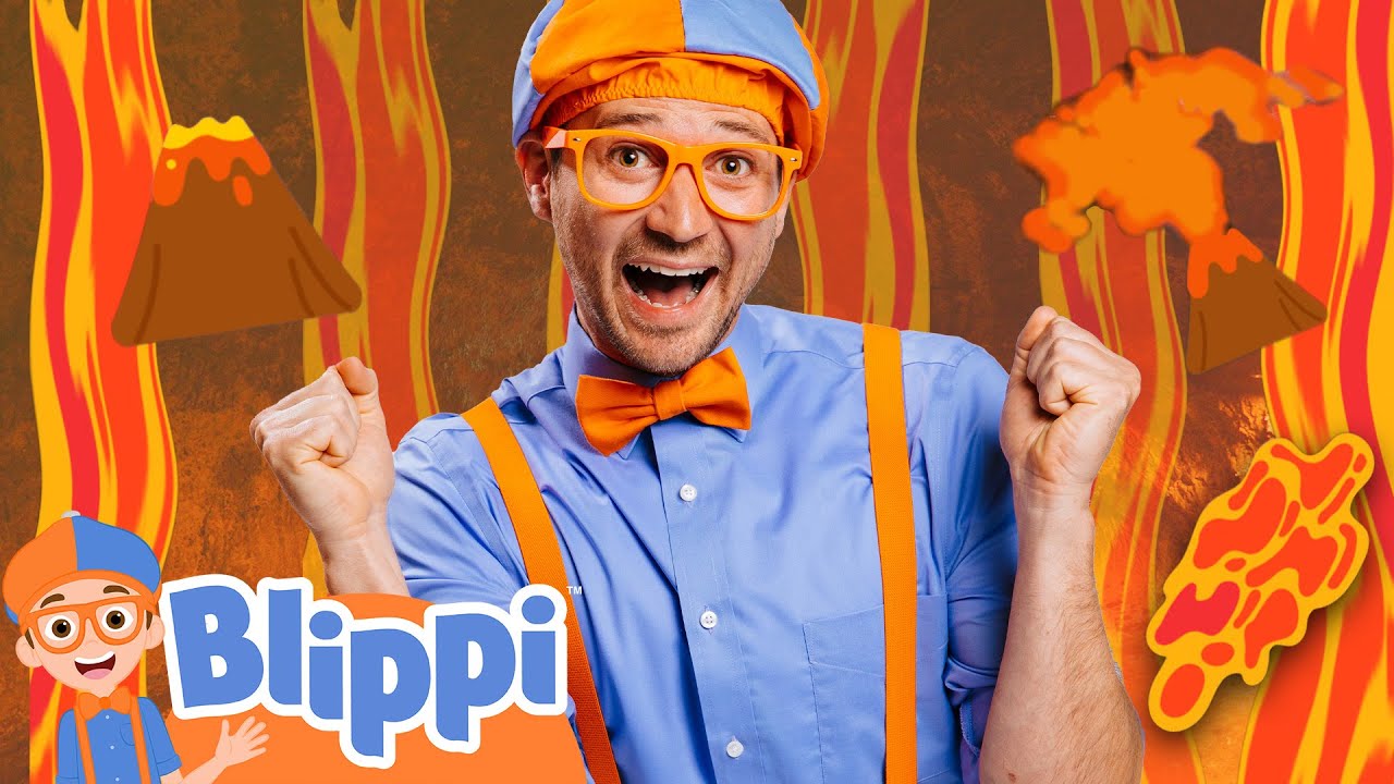 Blippi Goes INSIDE A Volcano!! 🌋 Travel For Kids | Kids TV Show ...