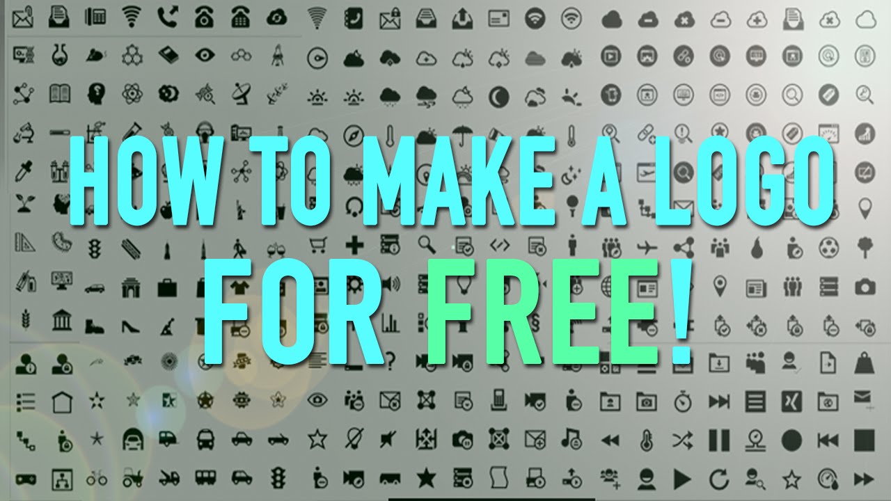 How To Make A Logo For Free! - YouTube