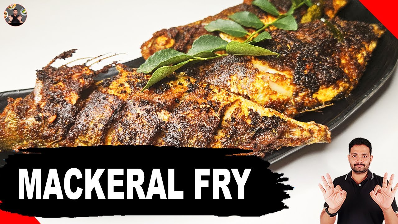 Mackerel Fish Fry | Indian Mackerel Fishy Fry Recipe | Special Fish Fry ...
