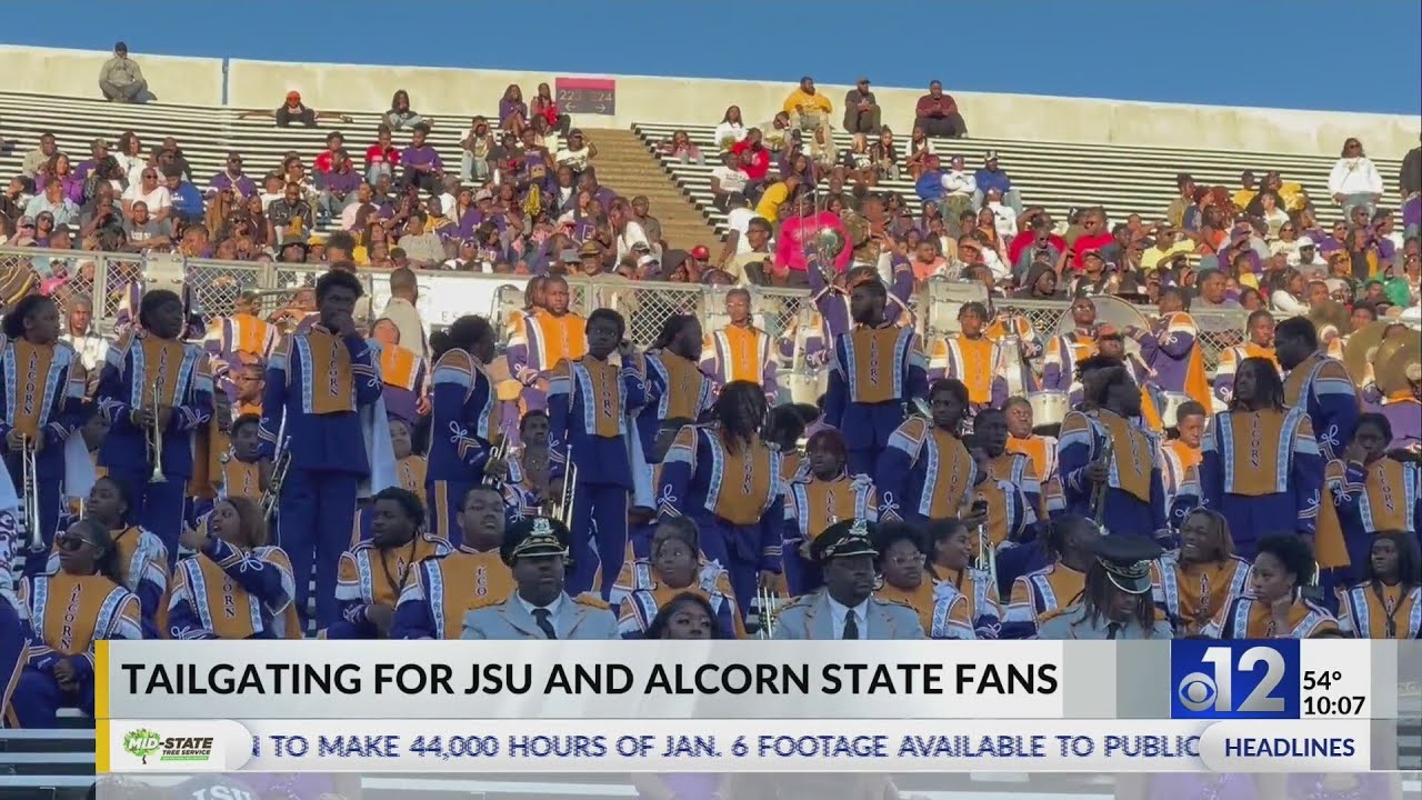 JSU and Alcorn State fans attend Soul Bowl - YouTube