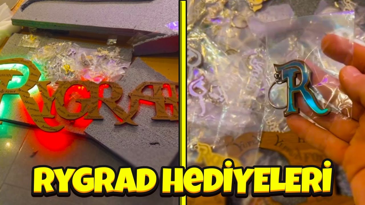 Elraenn Rygrad İçin Yapılan Numune Hediyeleri Gösteriyor - YouTube