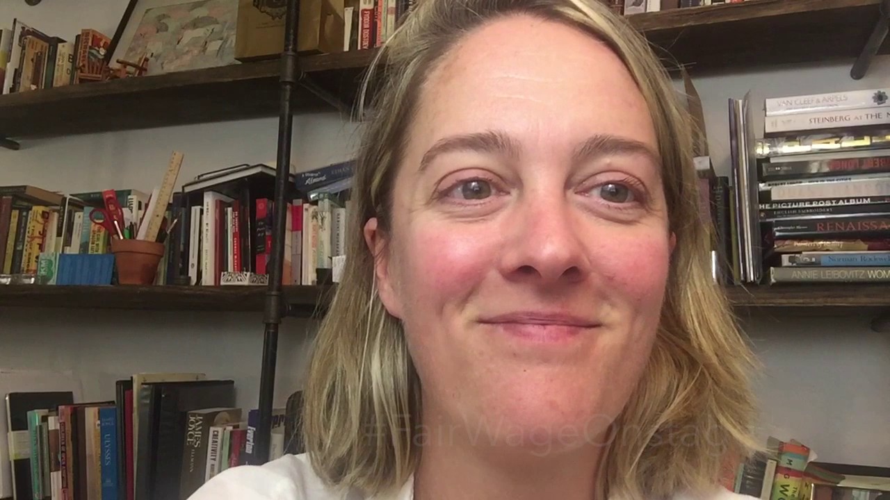 Polly Lee #FairWageOnstage - YouTube