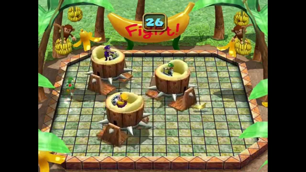 Mario Party 4 minigame: Tree Stomp 60fps - YouTube