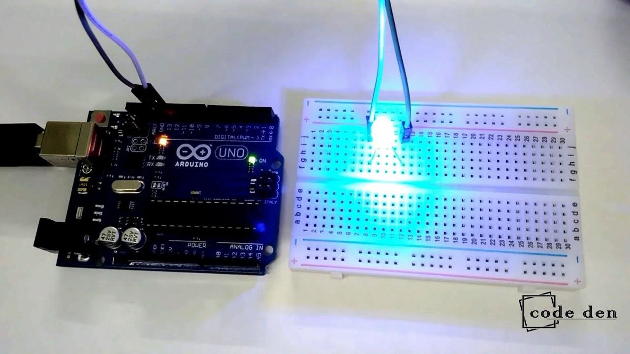 Arduino LED control: Starting to Code with Arduino - YouTube