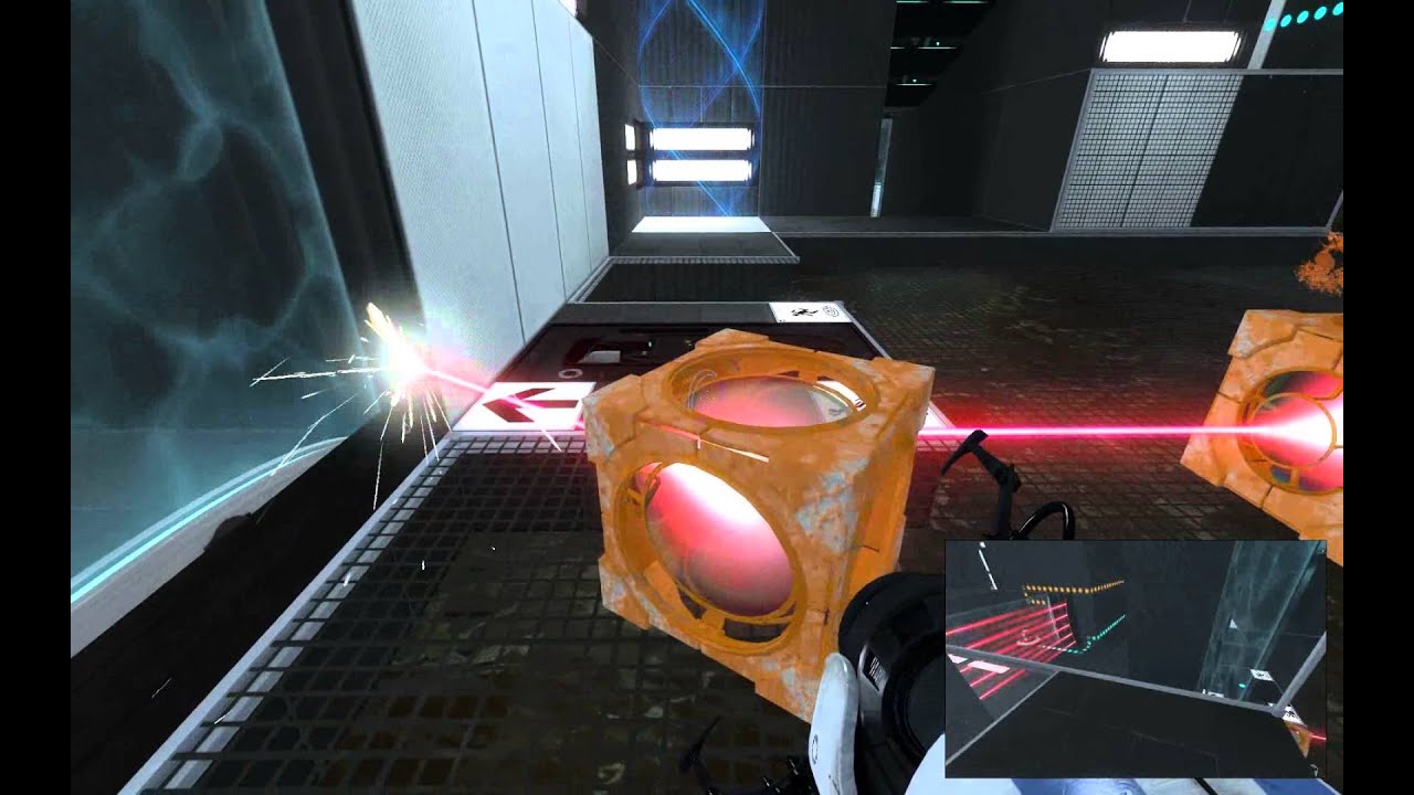 Portal 2 coop map - Victory Yodel Part 2 (solving it) - YouTube