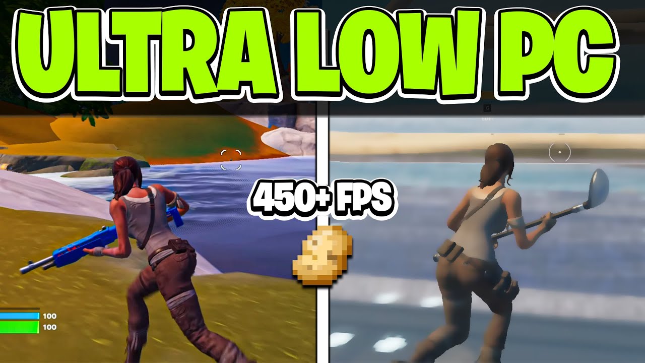 How to Get Ultra Low Graphics in Fortnite! (Max FPS + 0 Delay) In Intel ...