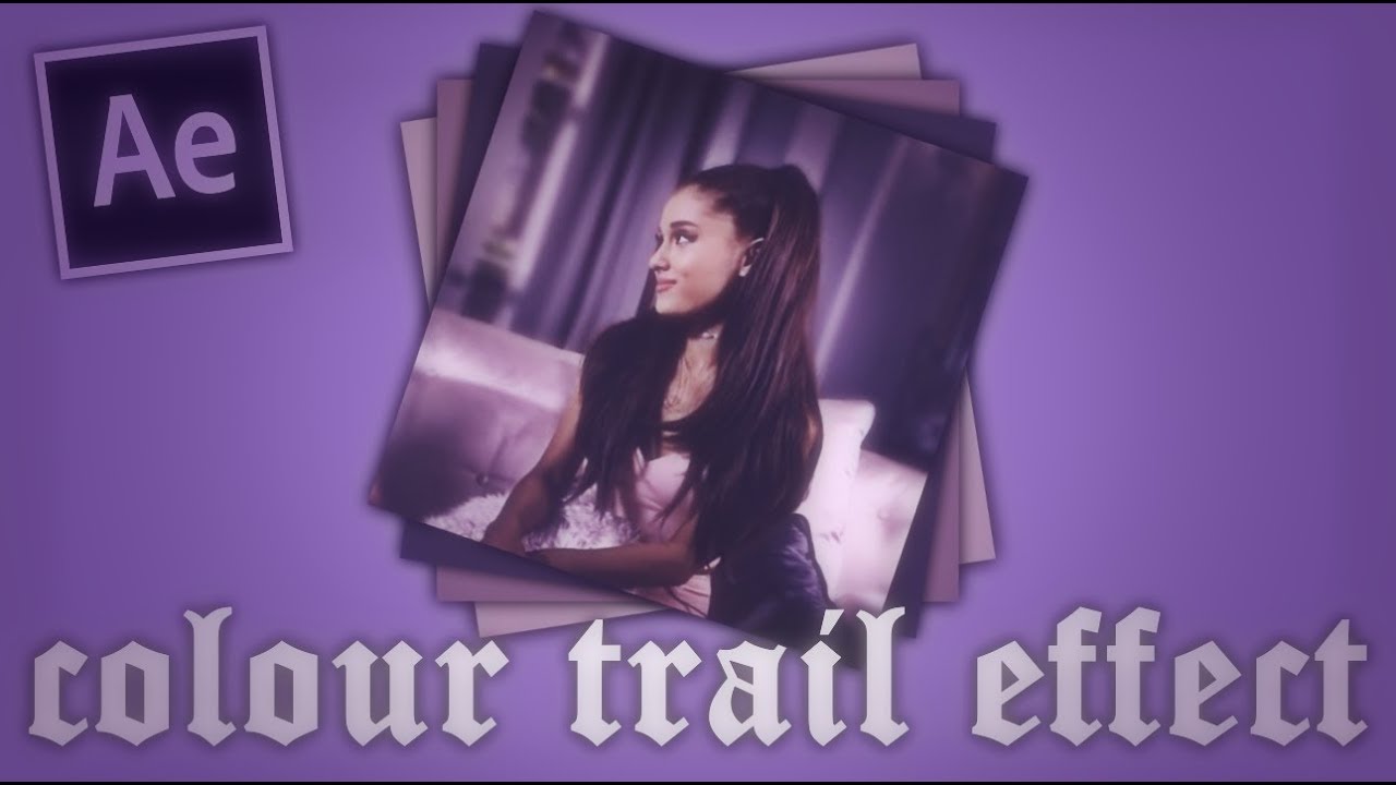 How To: Color Trail Effect | After Effects - YouTube
