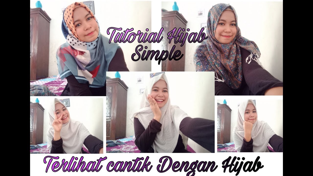 TUTORIAL HIJAB - YouTube