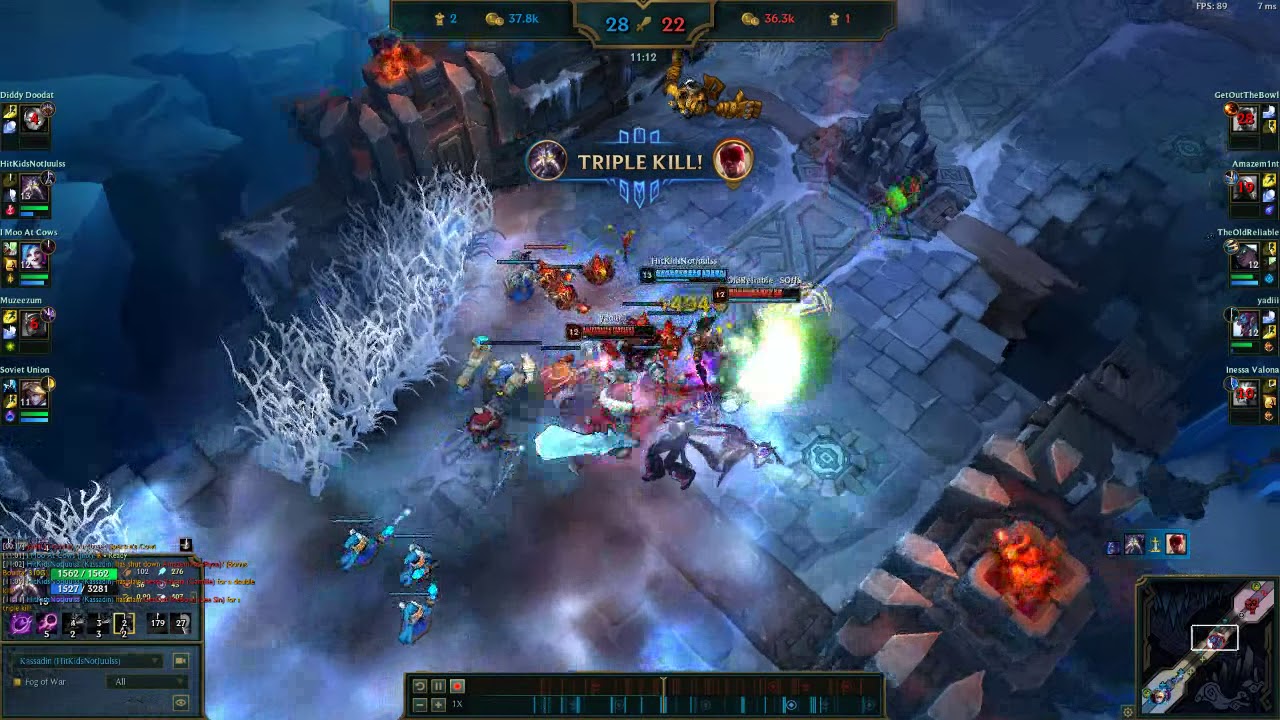 Jinx ruined the true 1v5 penta D': - YouTube