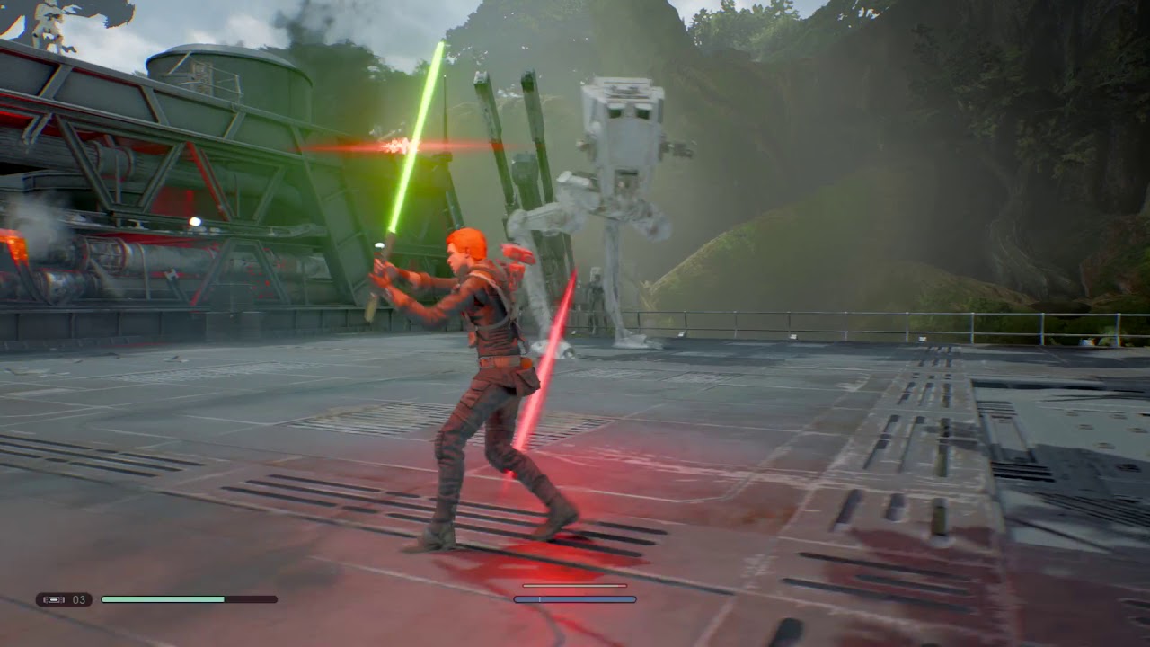 STAR WARS Jedi: Fallen Order Grandmaster difficulty security droid ...