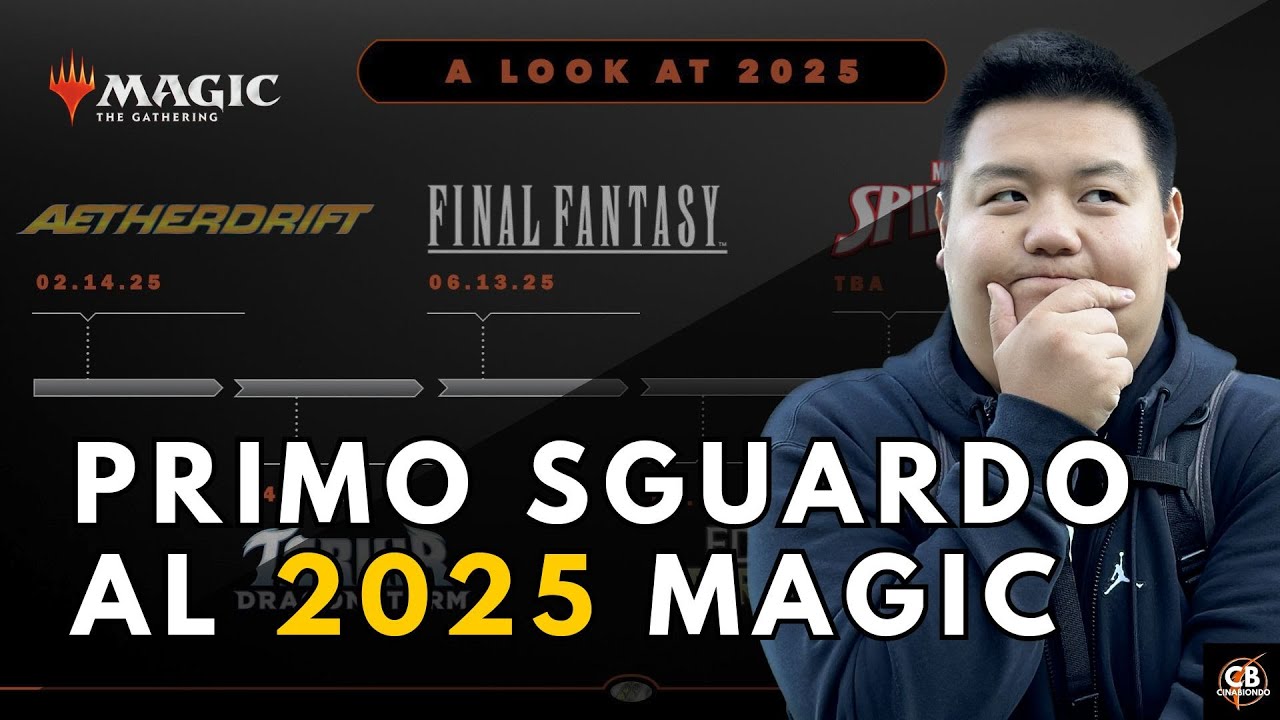 PRIMO SGUARDO E SPOILER DEL 2025 DI MAGIC THE GATHERING - YouTube