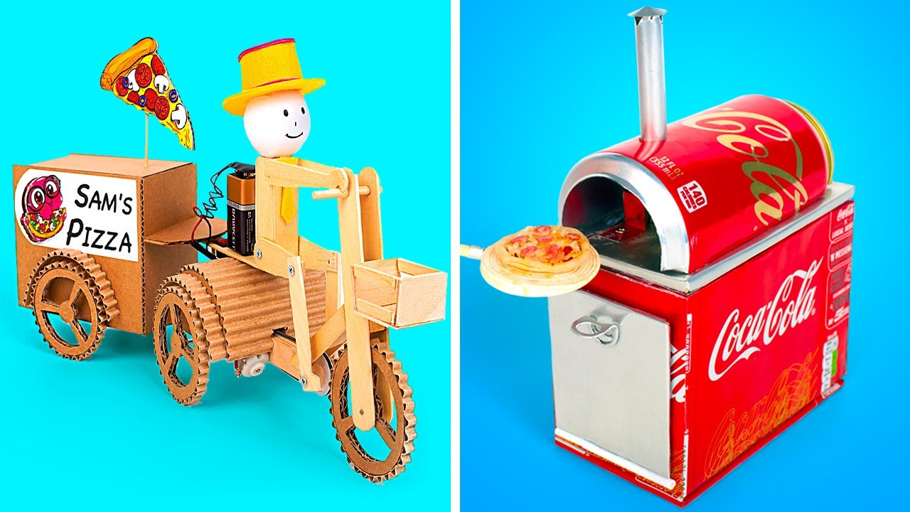 Pizza Crafts For PIZZA Lovers || DIY Pizza Crafts To Amaze Your Friends ...