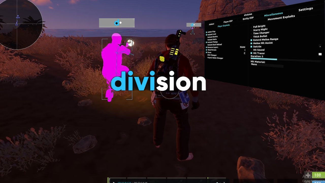 Legit Cheating On Roams Rust ft Division - YouTube