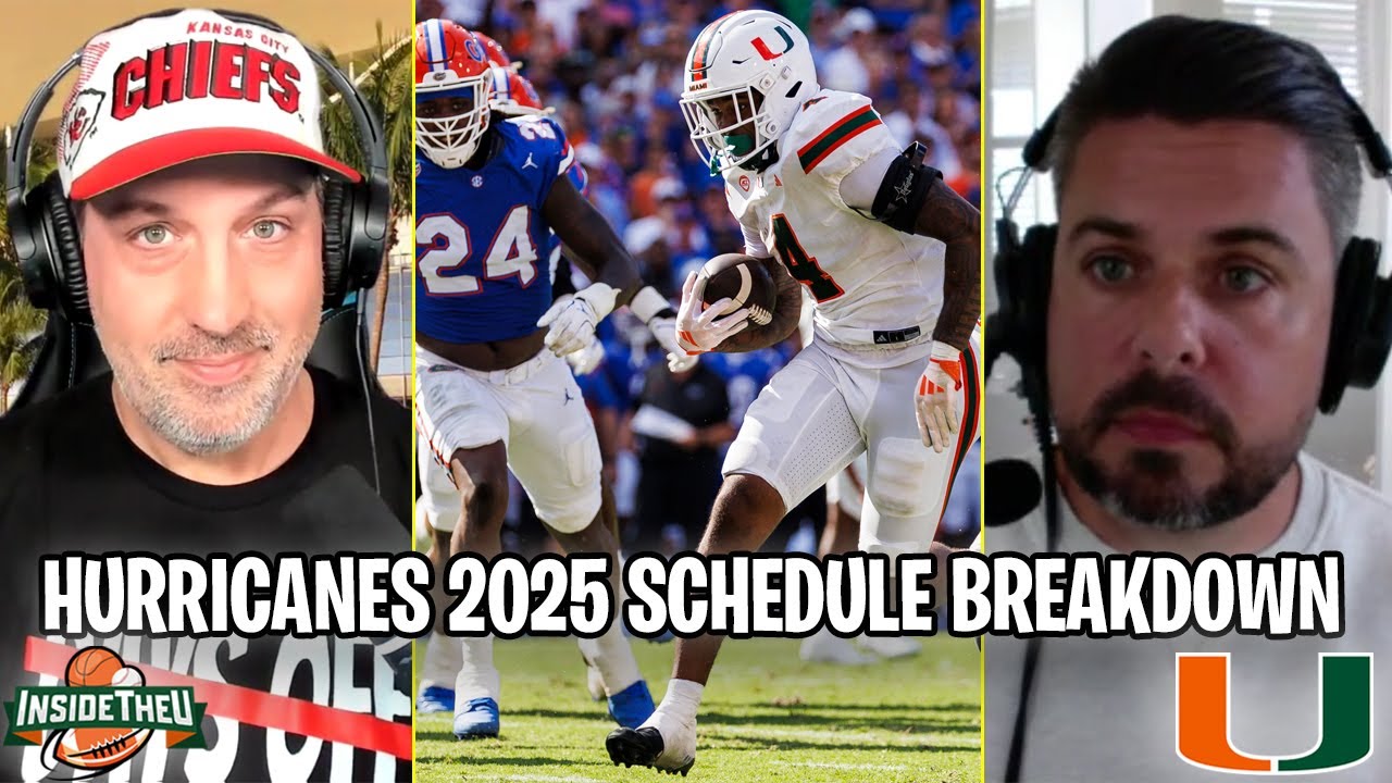 Breakdown of the Miami Hurricanes 2025 Schedule - YouTube