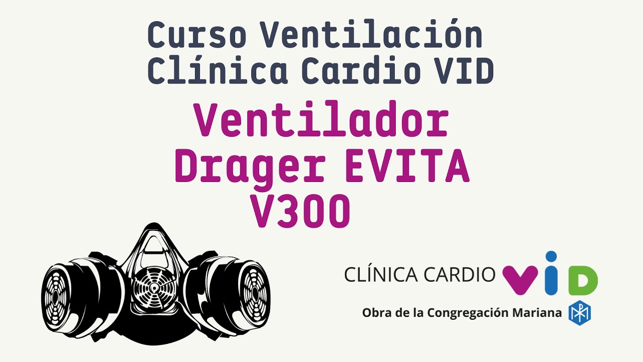 Ventilador Drager EVITA V300 - YouTube