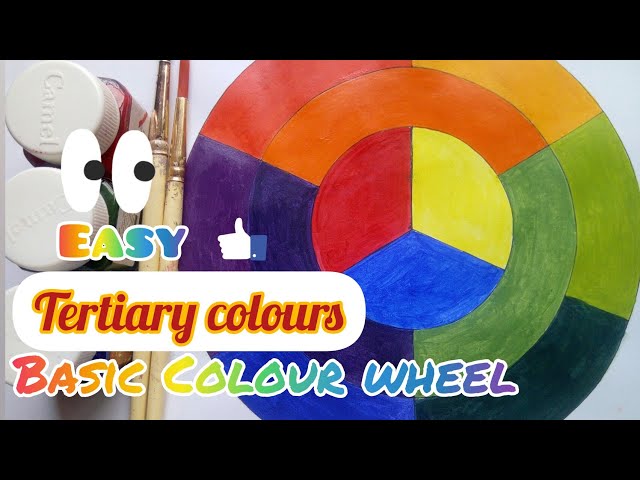 Tertiary Colors Examples Drawing