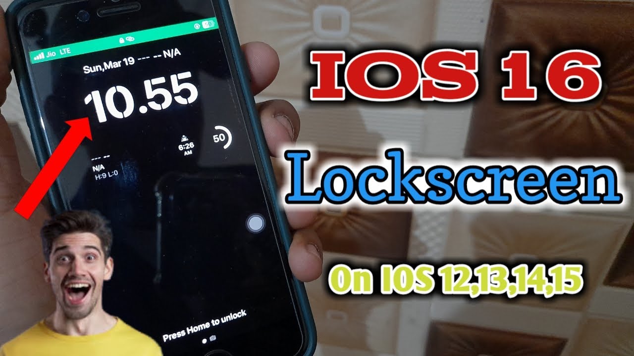 how to set IOS 16 lockscreen in iphone 7,6,6s,5,5s.//#laddidhiman // # ...