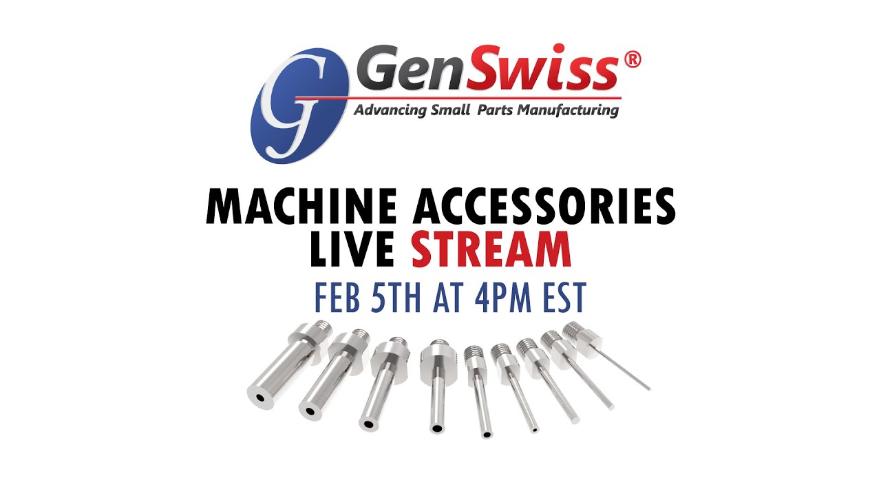 GenSwiss Machine Accessories Live Stream 2024/02/05 - YouTube