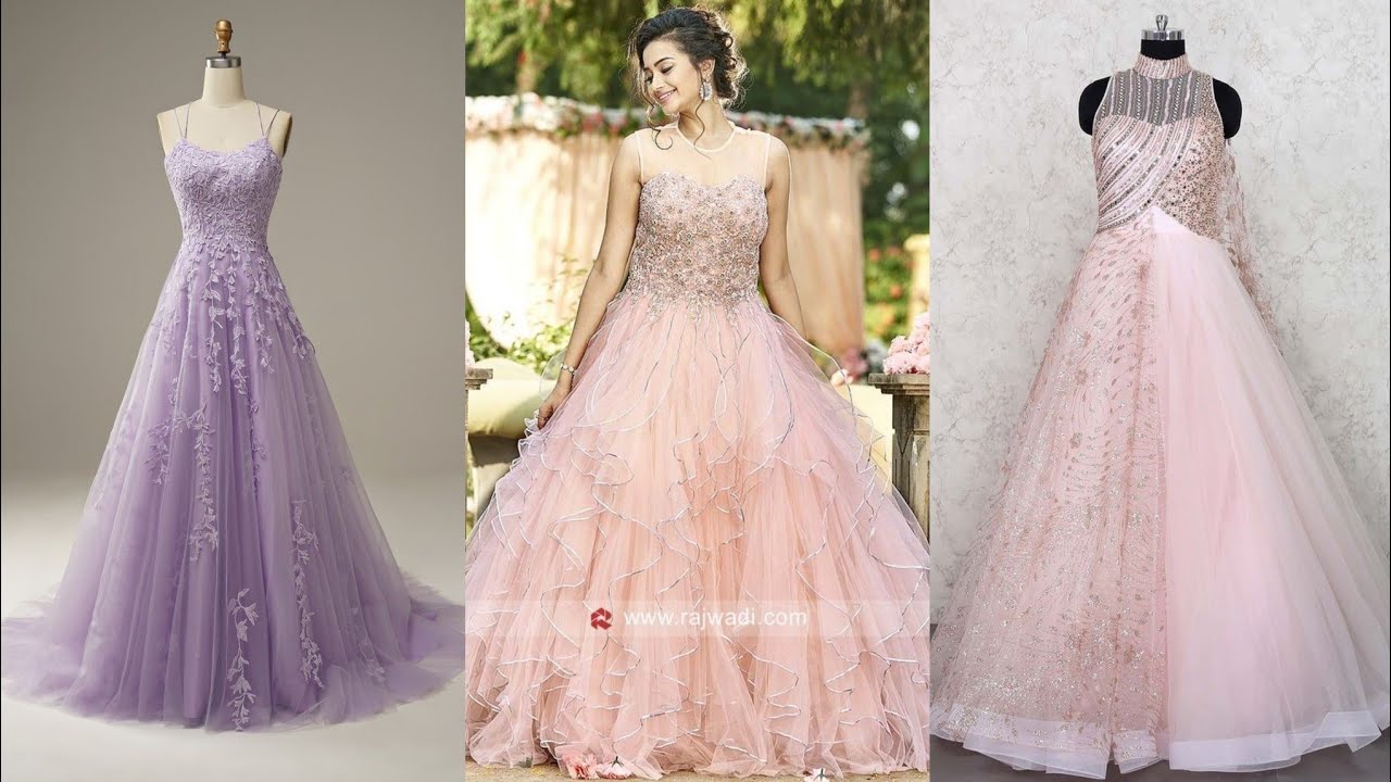 Latest maxi designs 2021// beautiful party wear & wedding long maxi ...