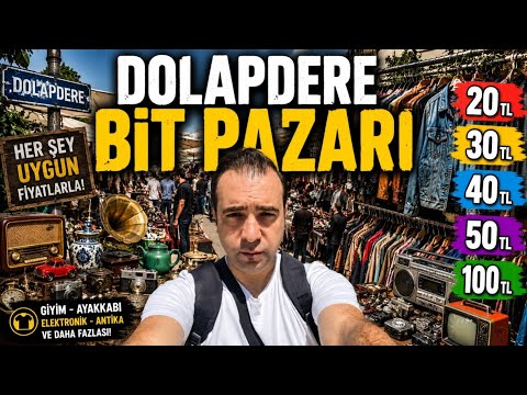 DOLAPDERE BİT PAZARI BURADA HER ŞEY 20-100₺ ARASINDA TEHLİKELİ DEDİLER HERKES GÜLER YÜZLÜ 😉
