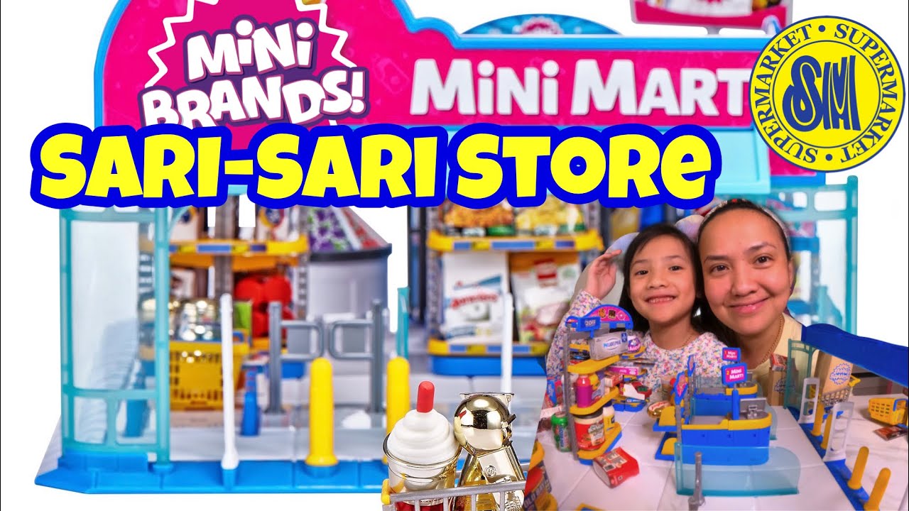 Build your own MINI BRANDS Mini Mart| Grocery Toys | TINDAHAN/ HAPPY 1K ...