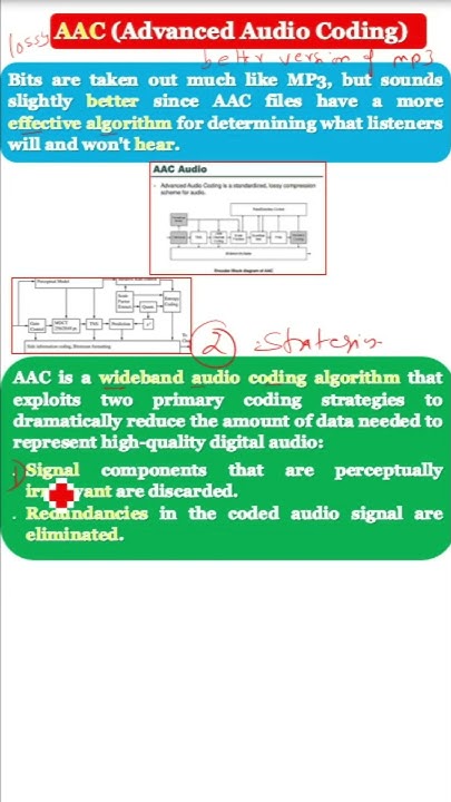 AAC|Advanced Audio Coding|What is AAC|What is Advanced Audio Coding in ...