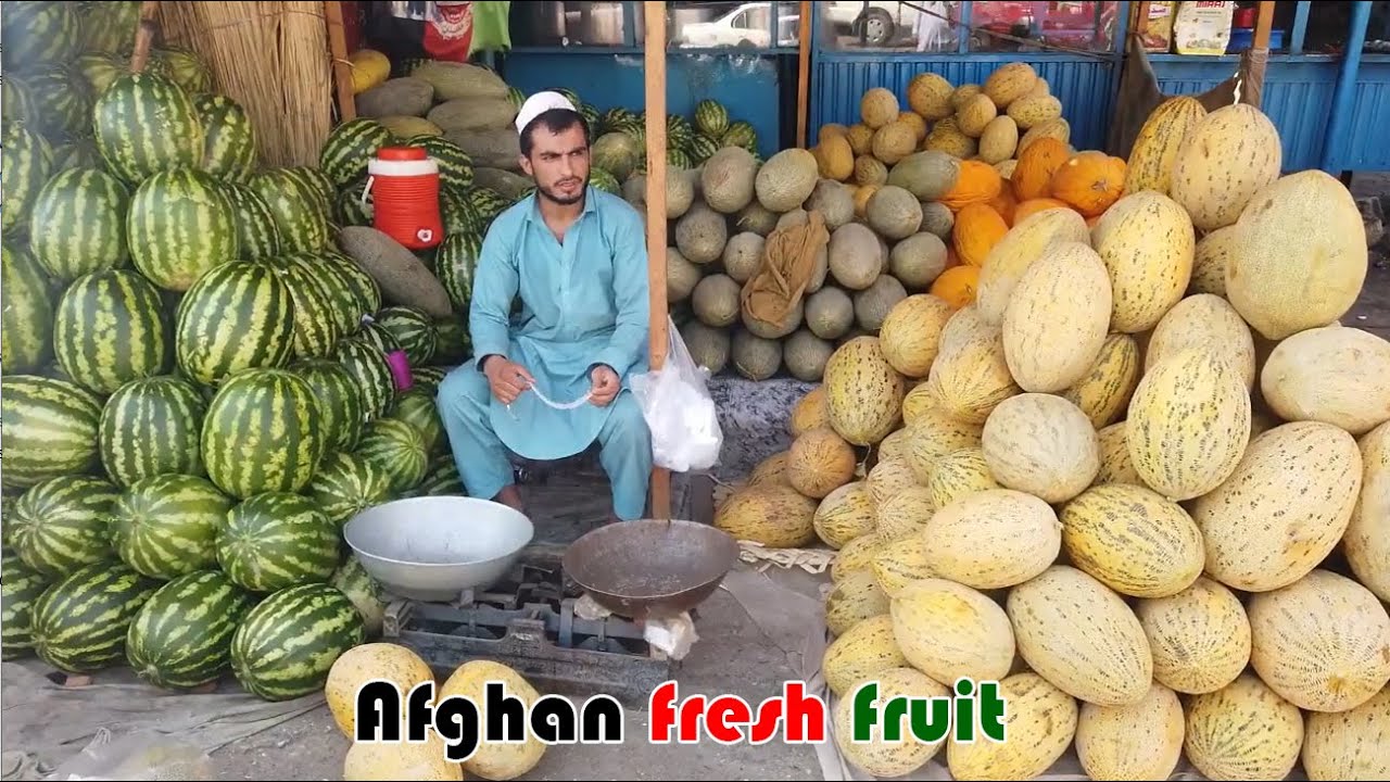 Afghan Street food Afghan fruit Jalalabad Afghanistan | 2019 - YouTube