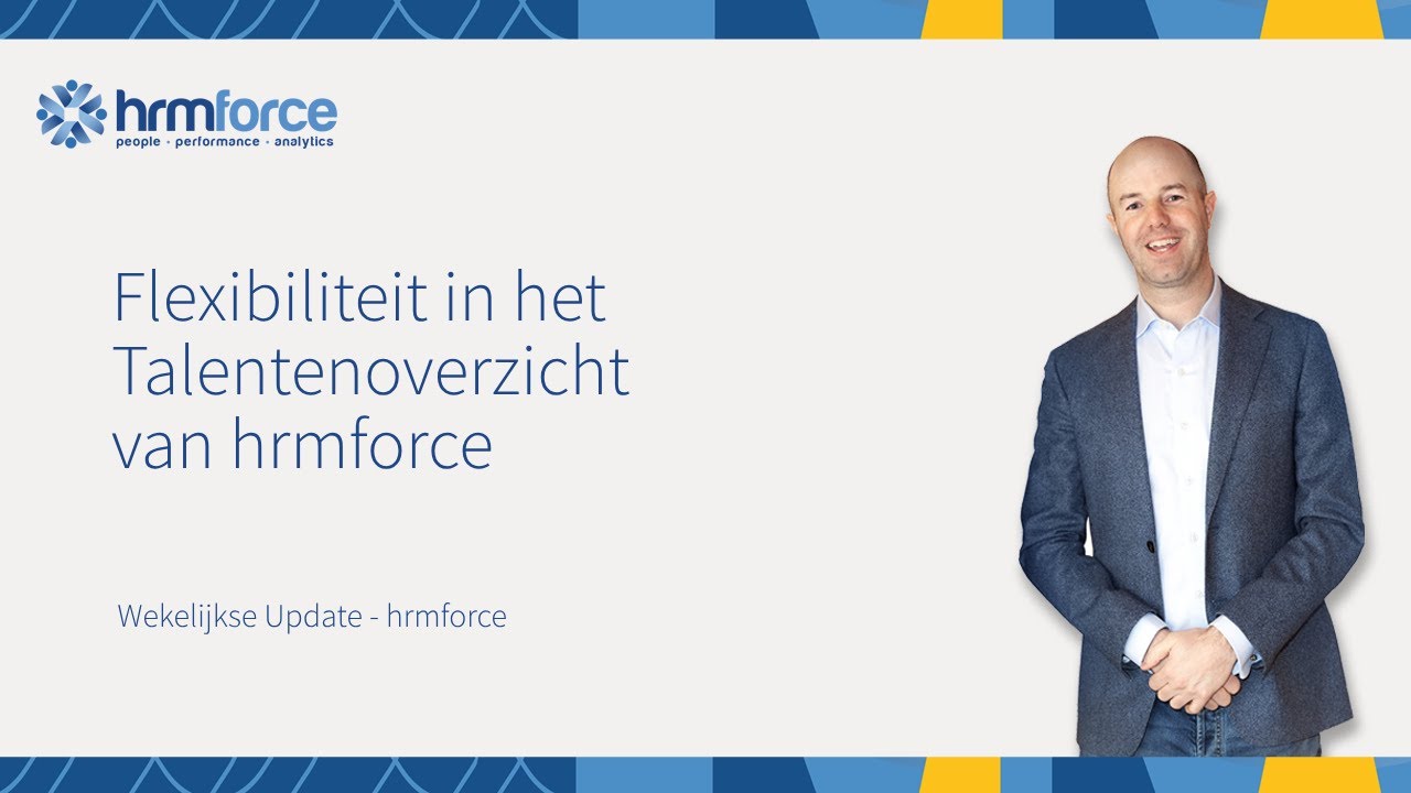 Flexibiliteit In Het Talentenoverzicht Van Hrmforce Youtube