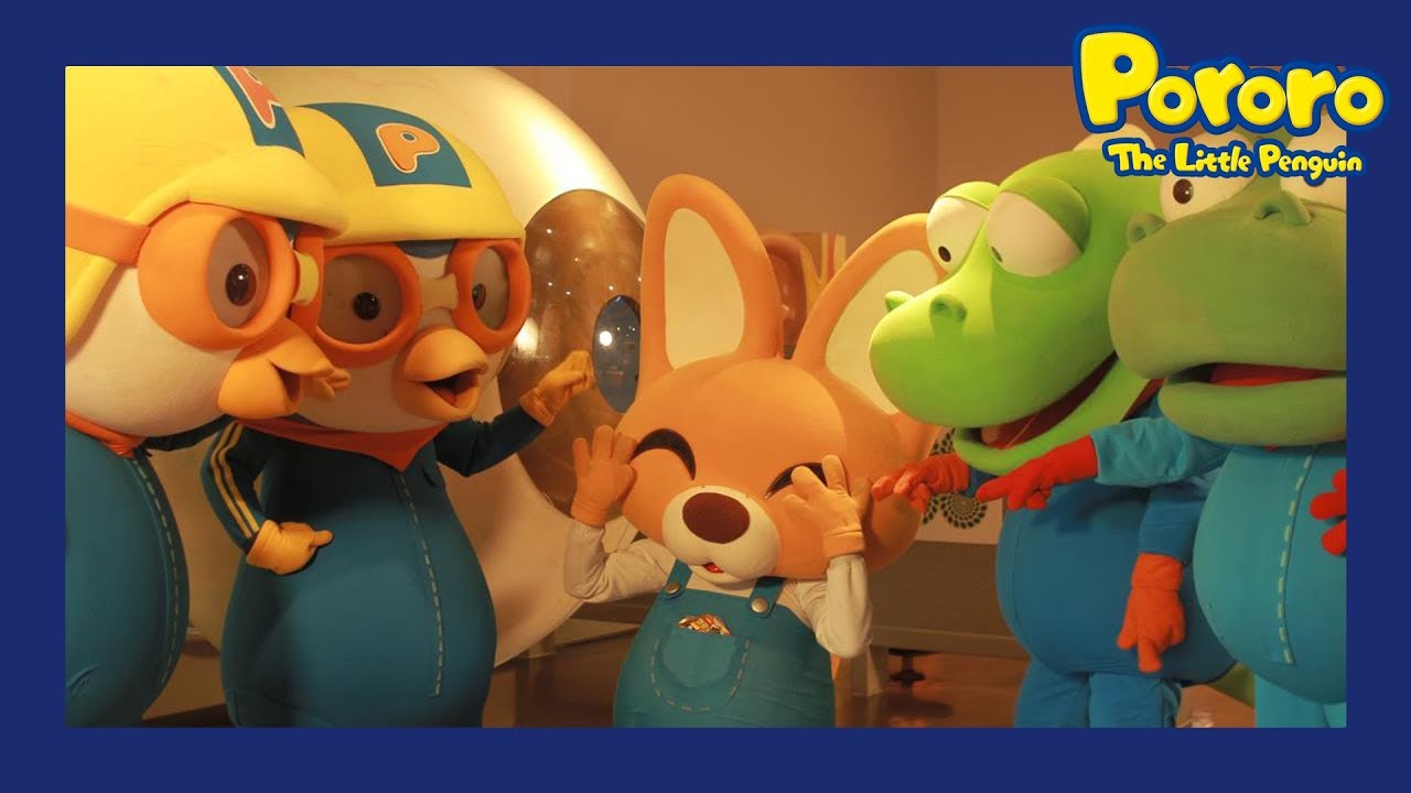 Pororo the strange machine | Pororo in real life | Pororo Playday - YouTube