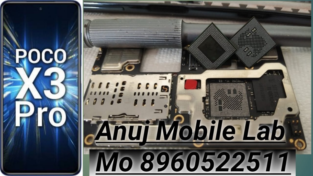 POCO X3 PRO Double decker cpu repair Poco x3 pro dead problem - YouTube