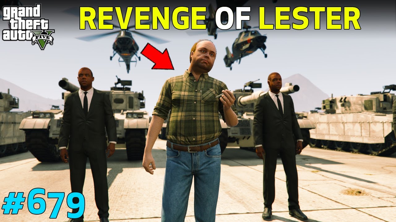 GTA 5 : LESTER IS BACK FOR BIGGEST REVENGE | GTA 5 GAMEPLAY #679 - YouTube