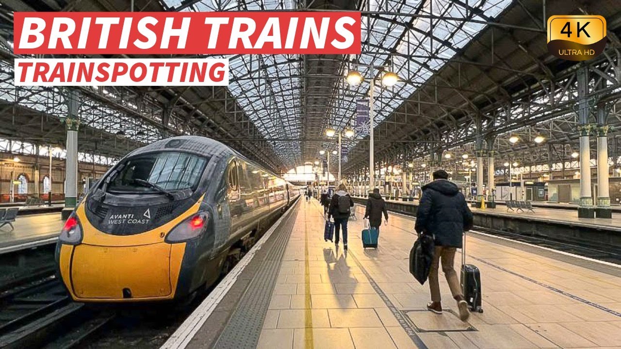 【4K】British Trains - Trainspotting - YouTube