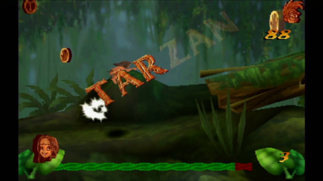 Tarzan / Play Station 1 / Psx / Gameplay - YouTube