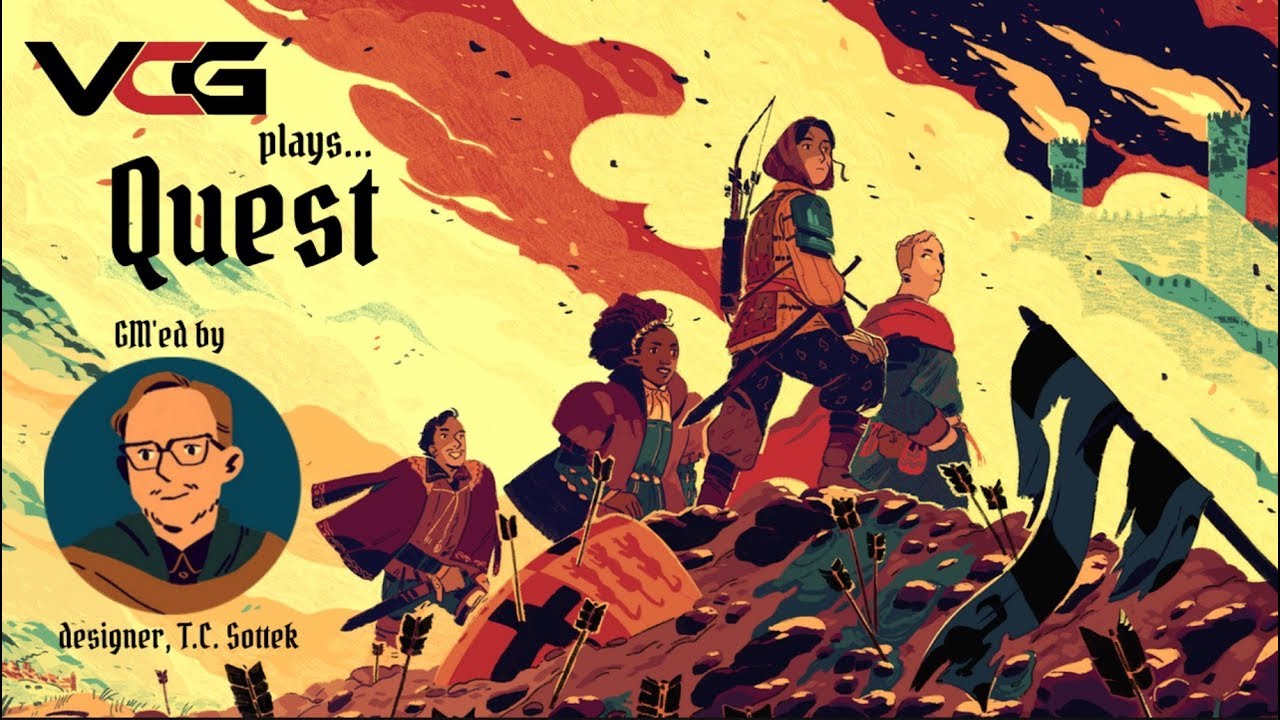 QUEST RPG Actual Play - GM'ed by designer, T.C. Sottek - YouTube