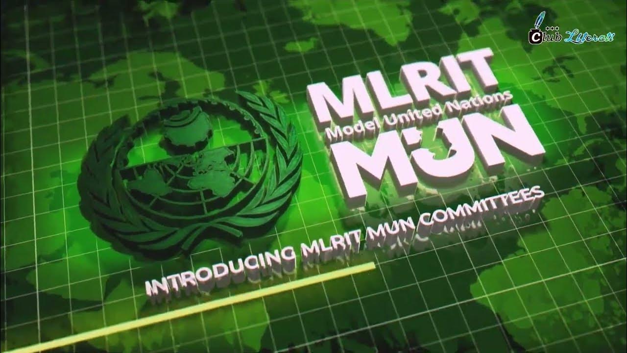 MLRIT MUN COMMITTEE REVEAL - YouTube