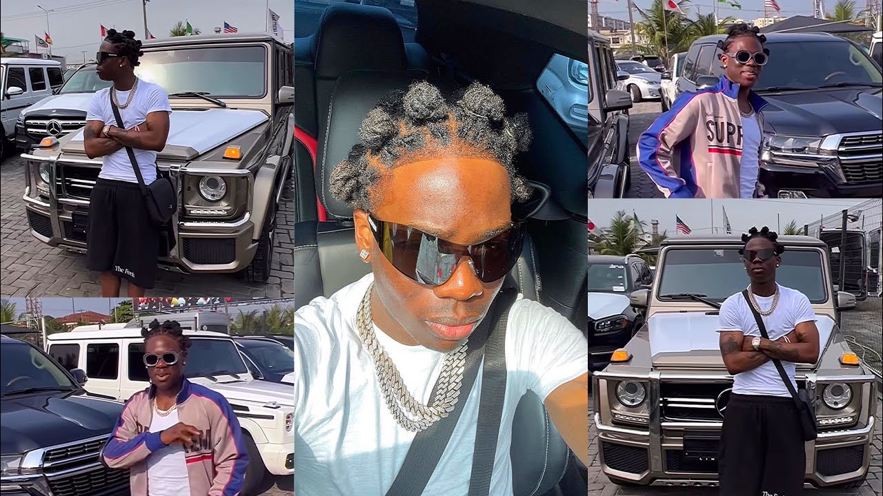 REMA acquires new G-Wagon in Lagos, Nigeria - YouTube