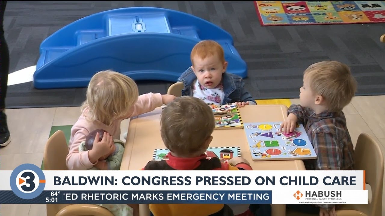 Biden pushes for extended emergency child care funding - YouTube