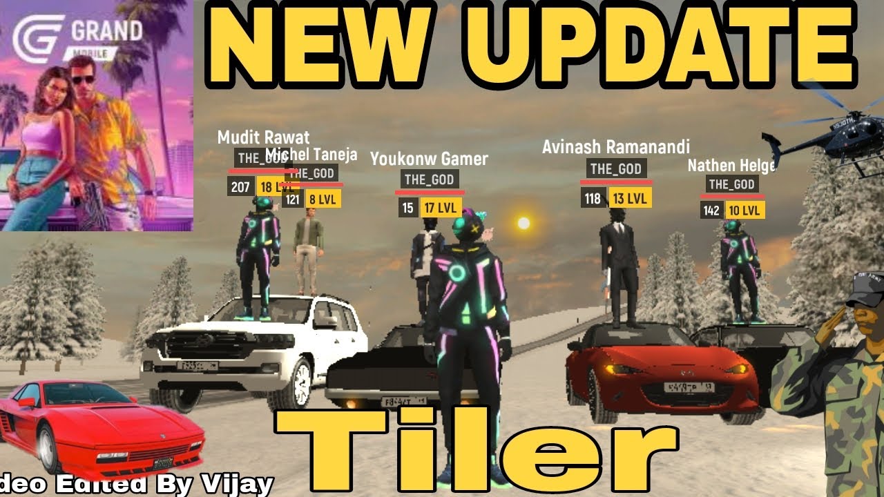 Grand Rp Mobile life simulator Mobile New update 2025 Tiler - YouTube