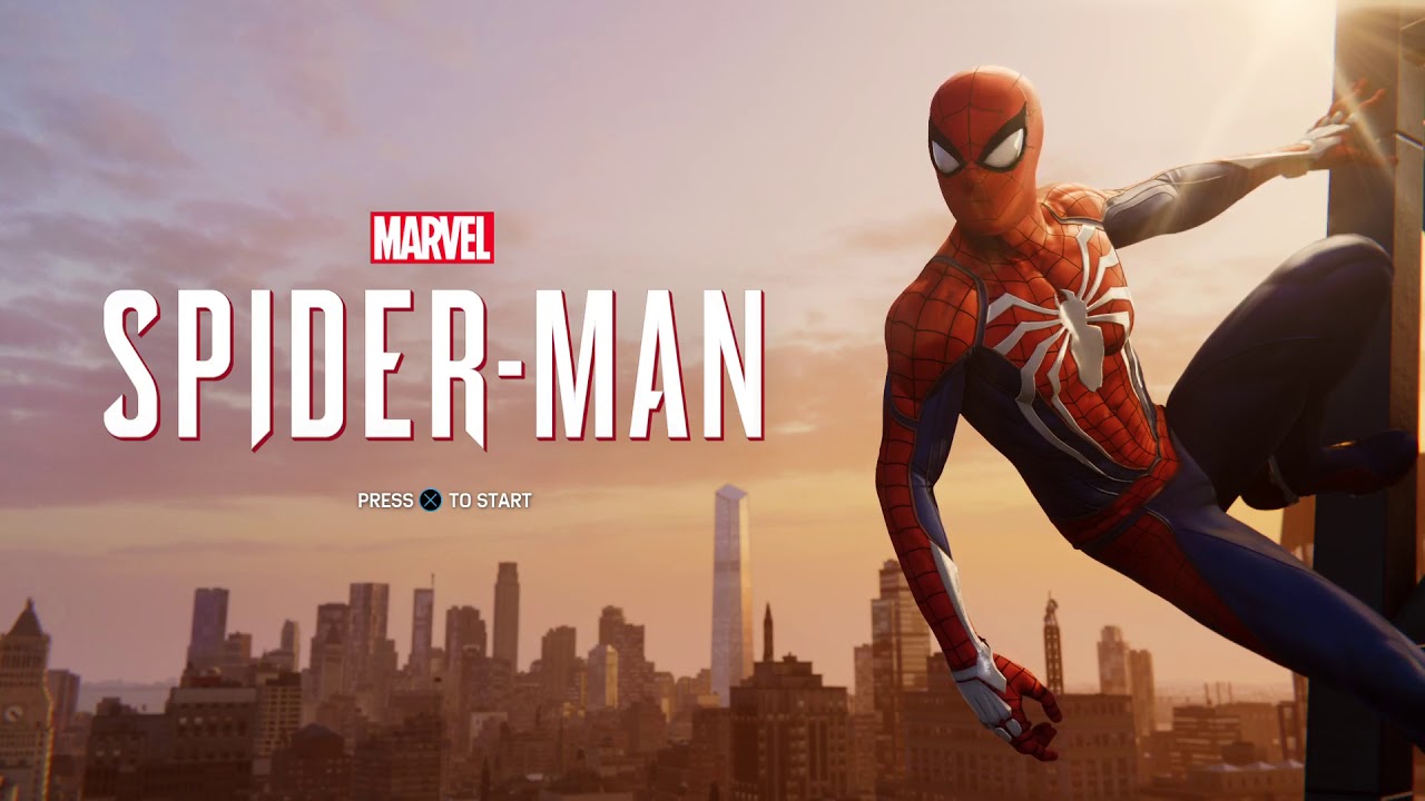 Spider-Man - Main Menu Theme Music (PS4) - YouTube