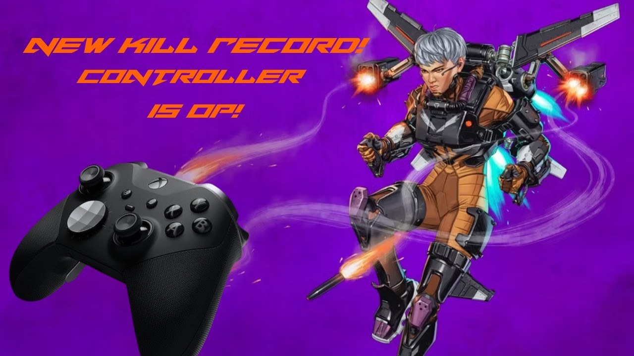 My new TDM Kill Record in Apex Legends! Controller OP??? - YouTube
