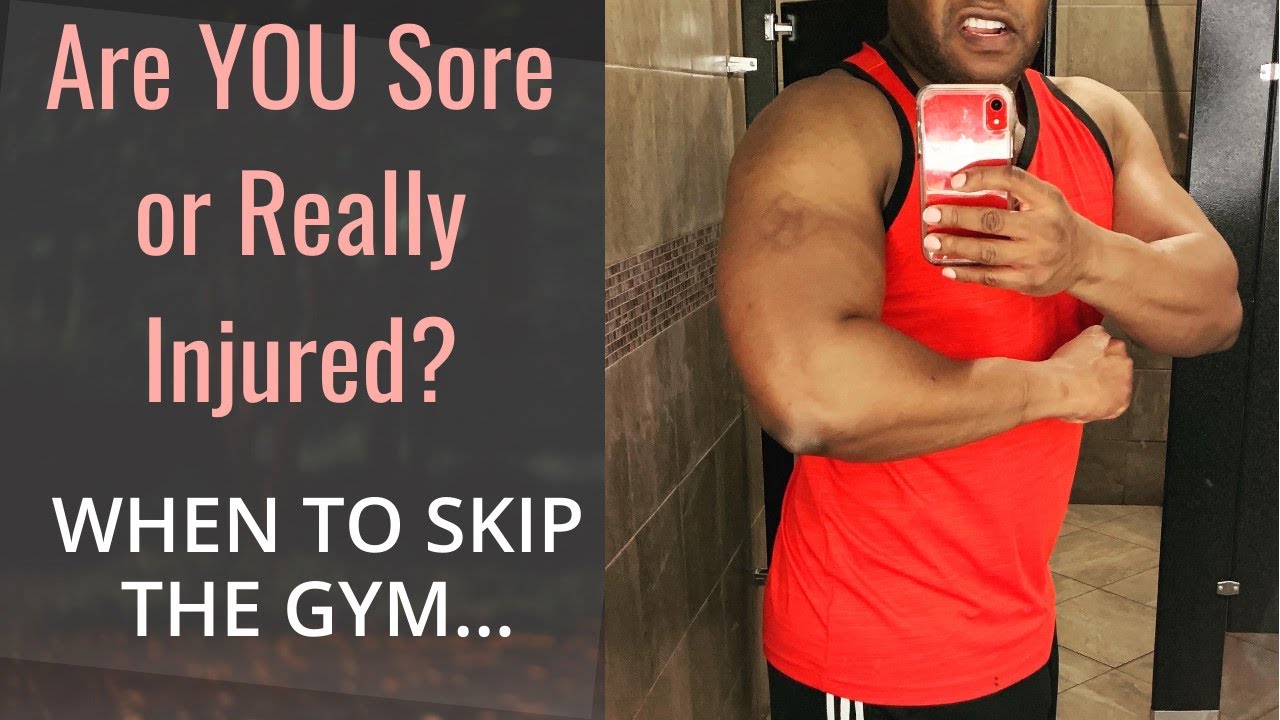 Exercise Recovery and Soreness: Are YOU Just Sore or Really Injured ...