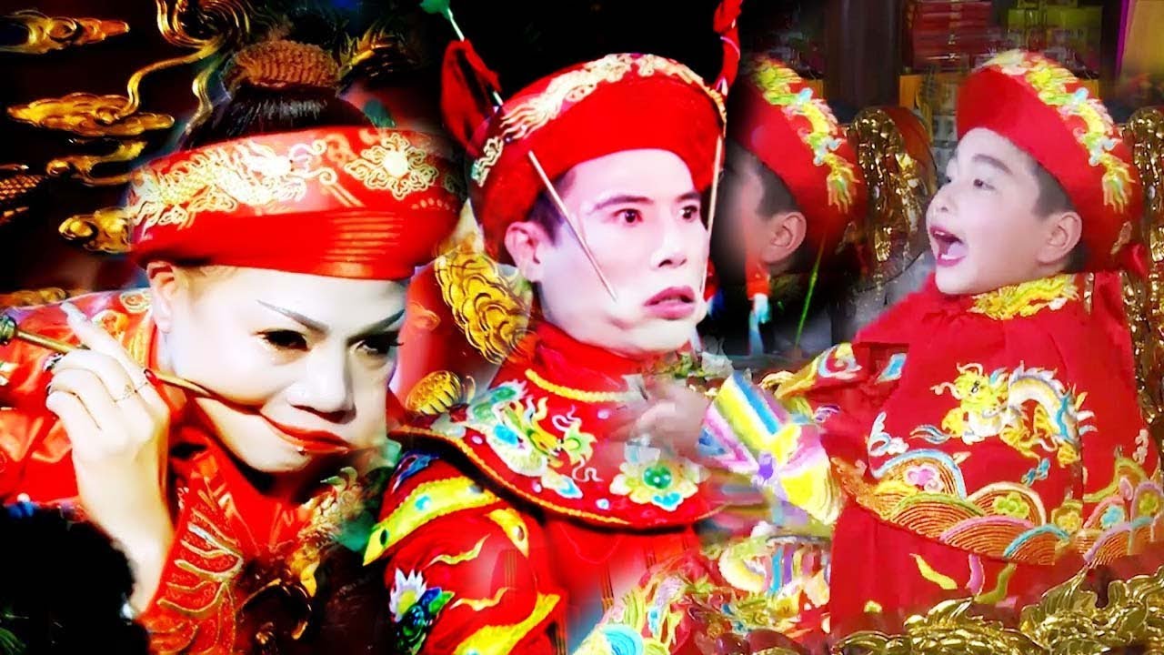 Full TỔNG HỢP các pha XIÊN LÌNH - Lấy dấu mặn trừ tà - Hát Văn Hầu Đồng ...