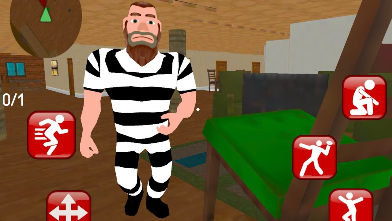 Prisoner Neighbor Escape - Full Gameplay Walkthrough (iPad, IOS) - YouTube