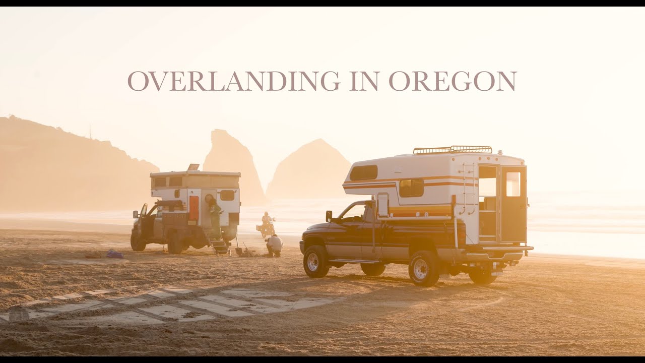 Overlanding on the beach in Oregon with my Aussie pup Alaska. - YouTube