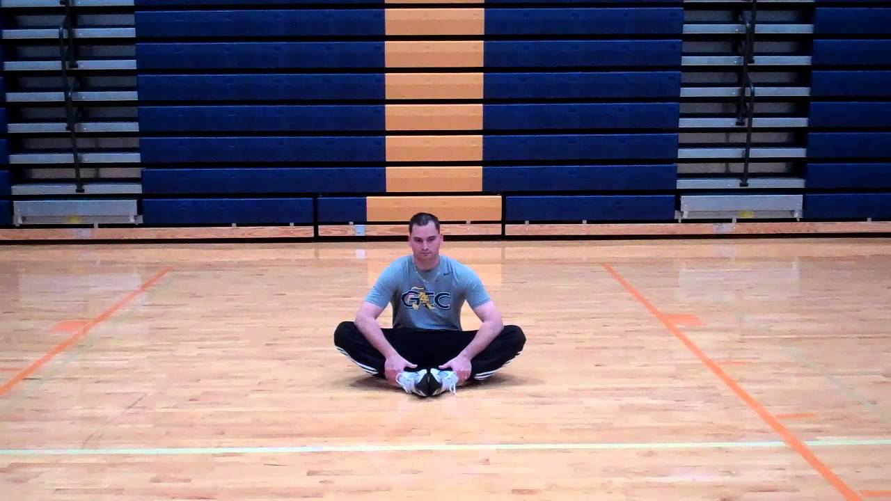 GCC PED171 Static Stretching Butterfly Stretch - YouTube