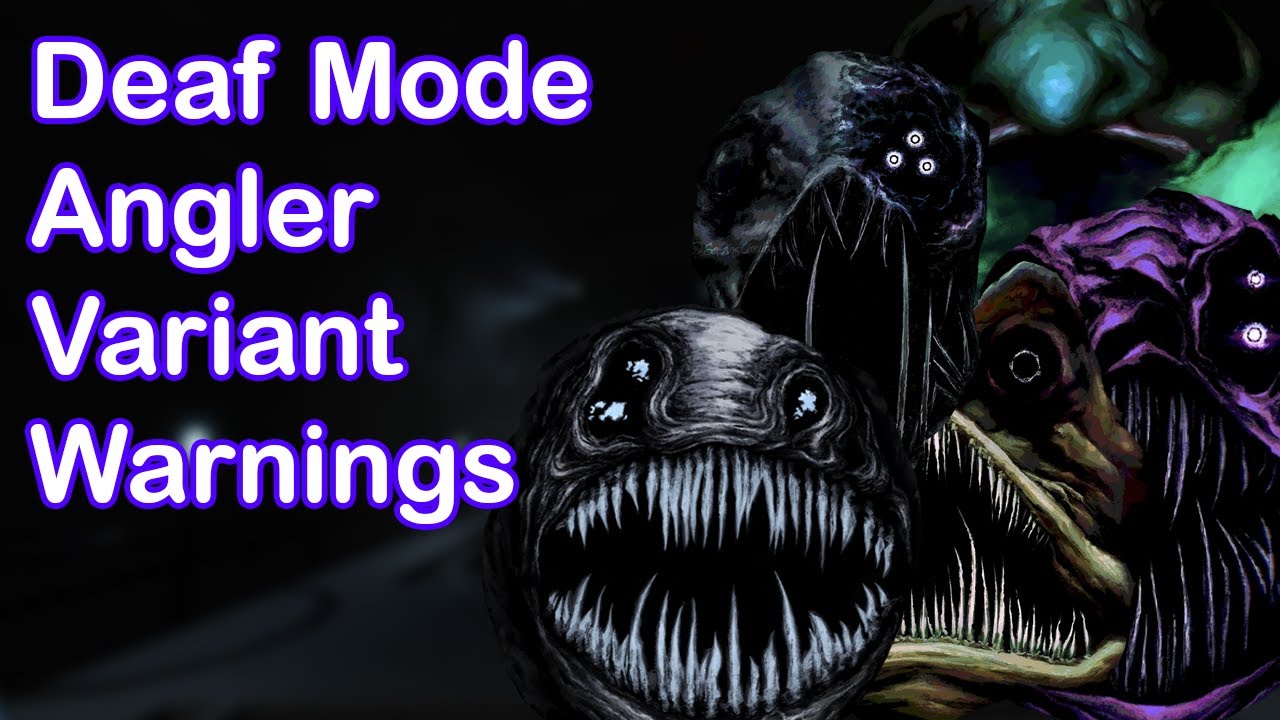 All Angler deaf border Variants in Pressure [Roblox] - YouTube