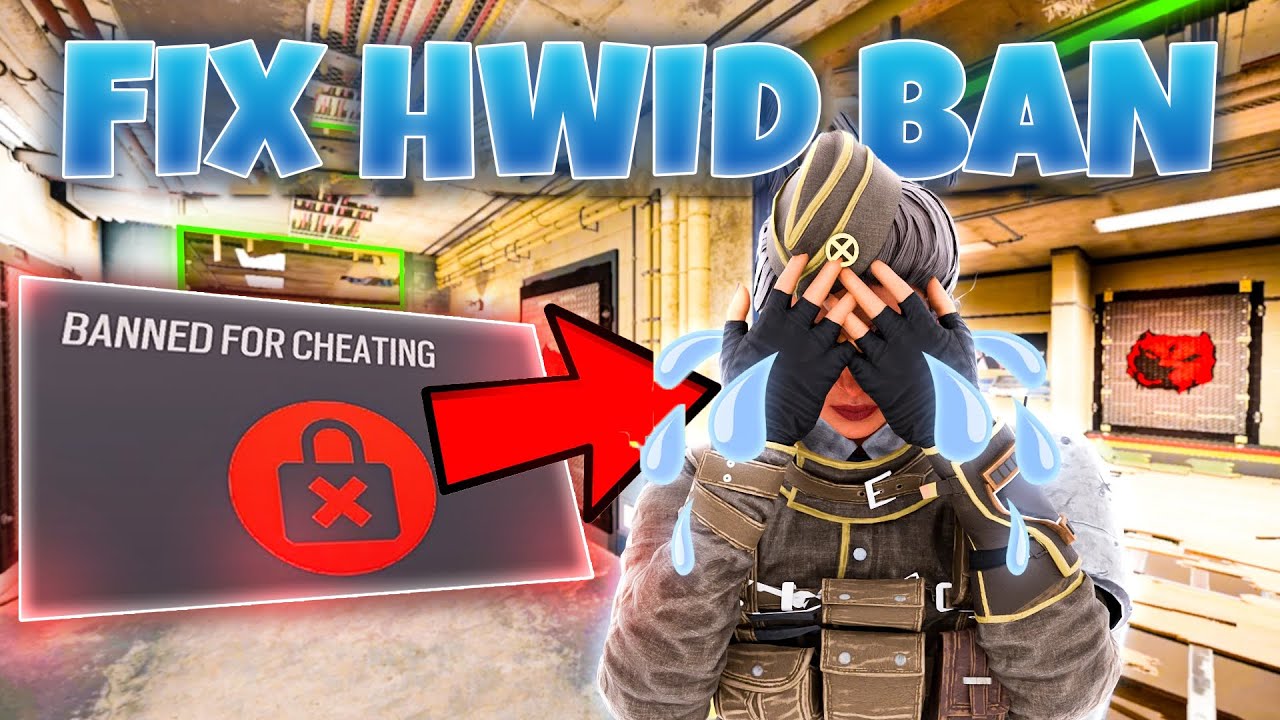 How To Remove Rainbow Six Siege HWID Ban "Permanently Banned From R6 ...