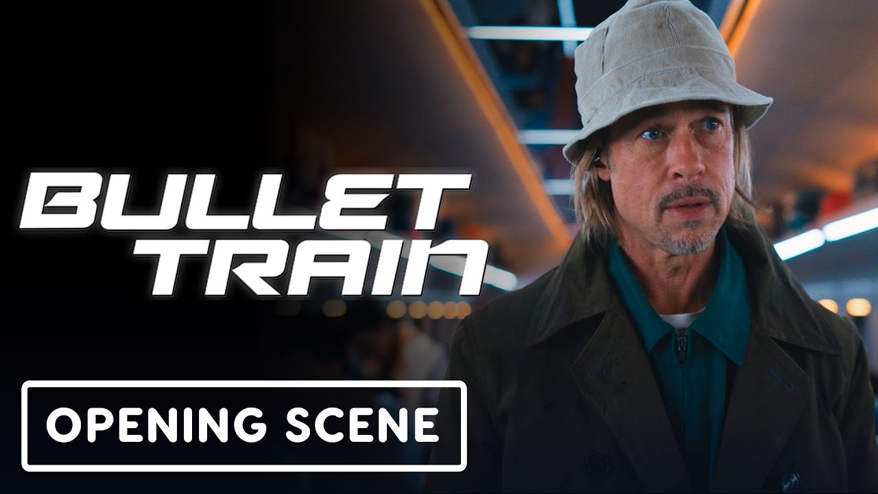 Bullet Train - Exclusive Opening Scene (2022) Brad Pitt, Hiroyuki ...