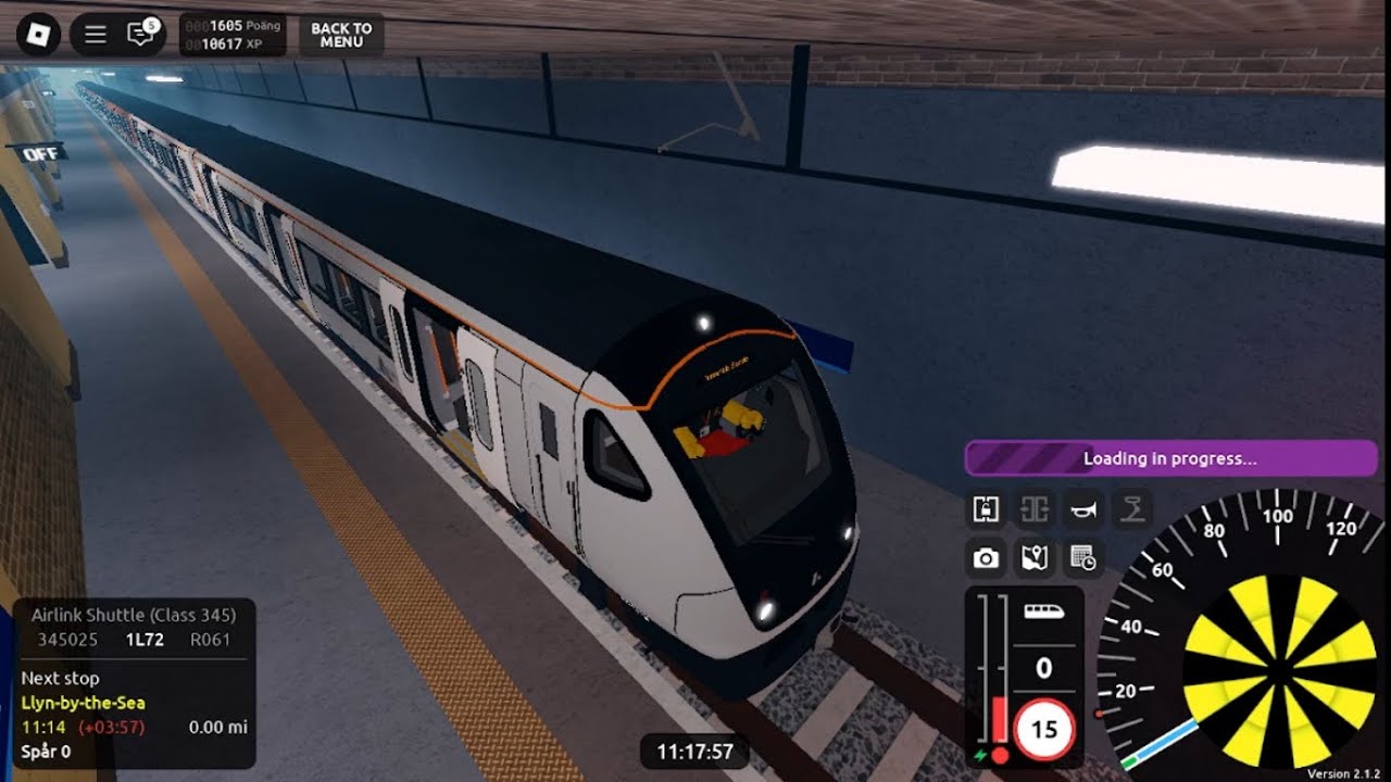 【Roblox SCR】Class 345 from Airport Central to Llyn-by-the-Sea - YouTube